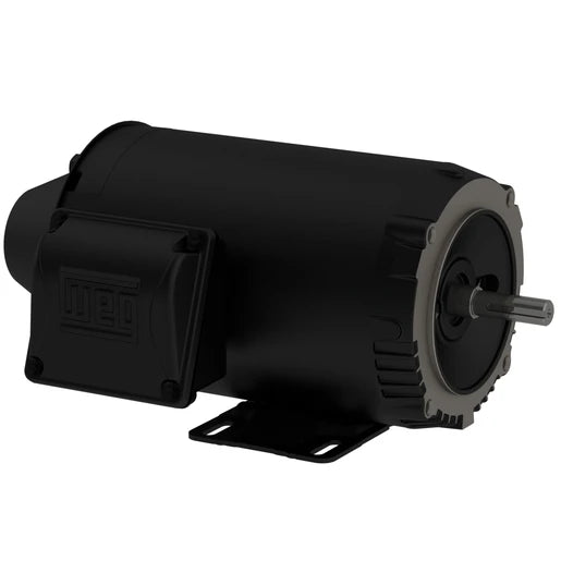 Weg Electric .5018NT3FVD56C-S, 0.5 Hp, 1800 Rpm, 56CZ, 230/460 Vac, 3 ...