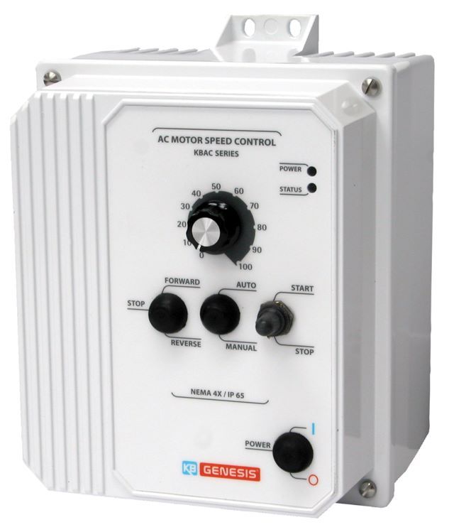 KB Electronics KBAC-24D White (9988) AC Drives, Nema 4x Inverter 1 HP ...